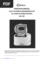 Morphy Richards Breadmaker Manual 48220 | PDF | Flour | Breads