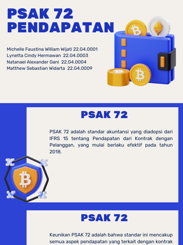 Panduan PSAK 72 untuk Akuntan | PDF | Pengelolaan Keuangan & Uang