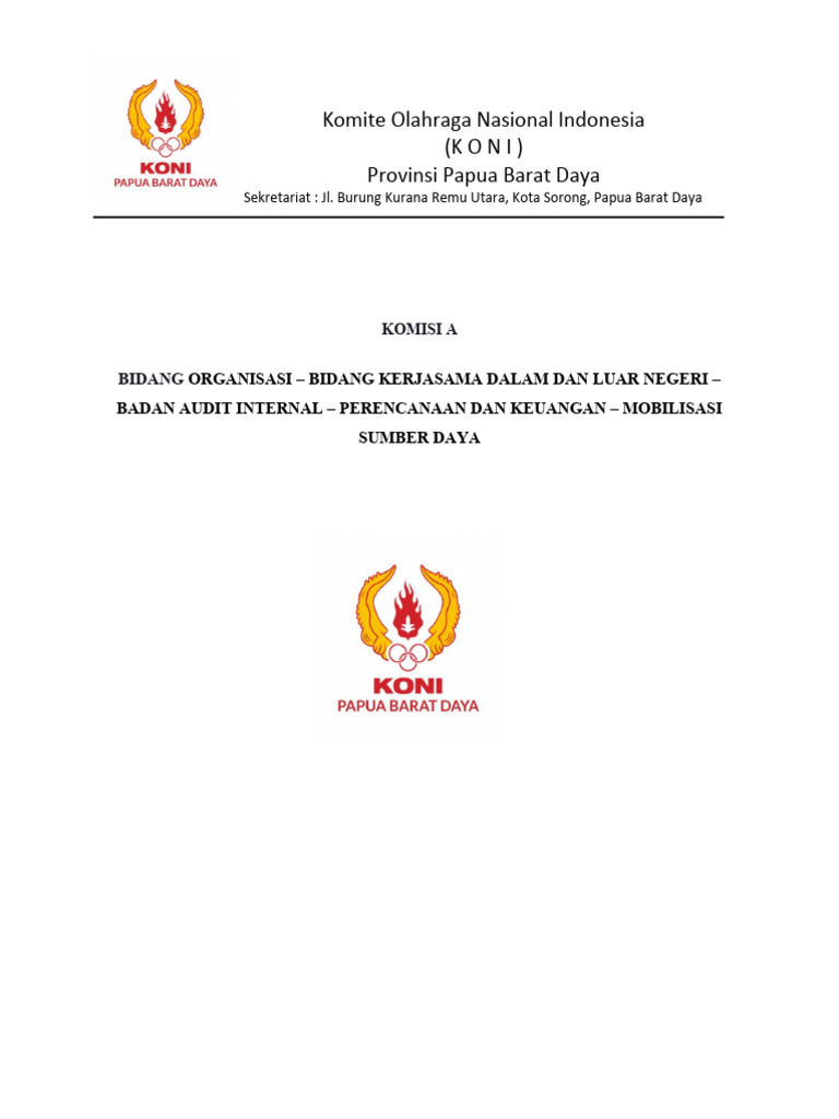 Draft Sidang Komisi | PDF