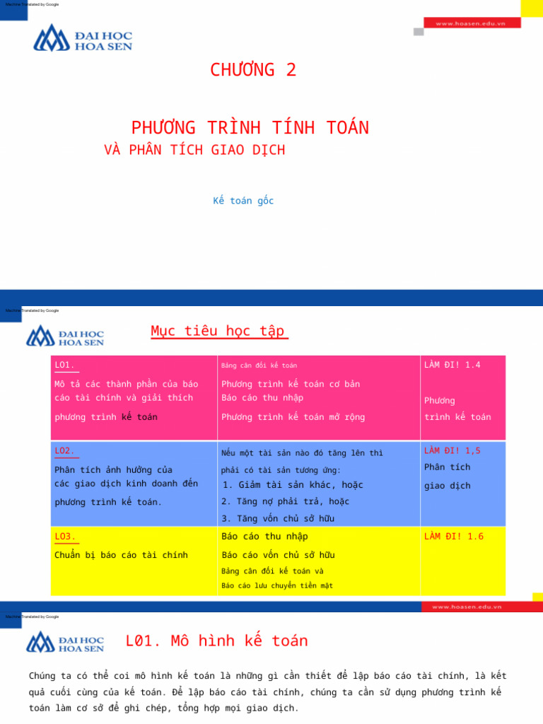 Chapter 2. Accounting Equation and Transaction Analysis | PDF