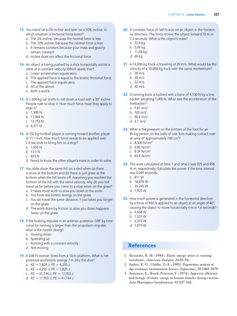 Joseph Hamill Biomechanical Basis of Human Movement 401 425 | PDF ...