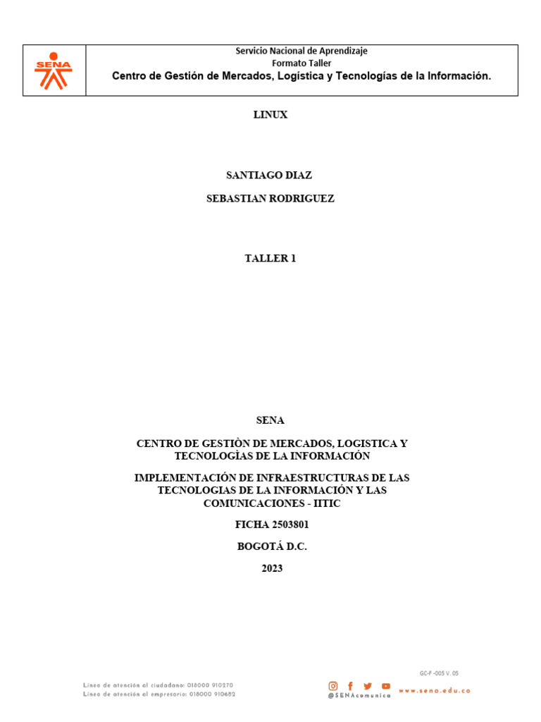 TALLER 1 - Comandos Basicos Linux | PDF | Archivo de computadora ... TALLER 1 - Comandos Basicos Linux | PDF | Archivo de computadora ...