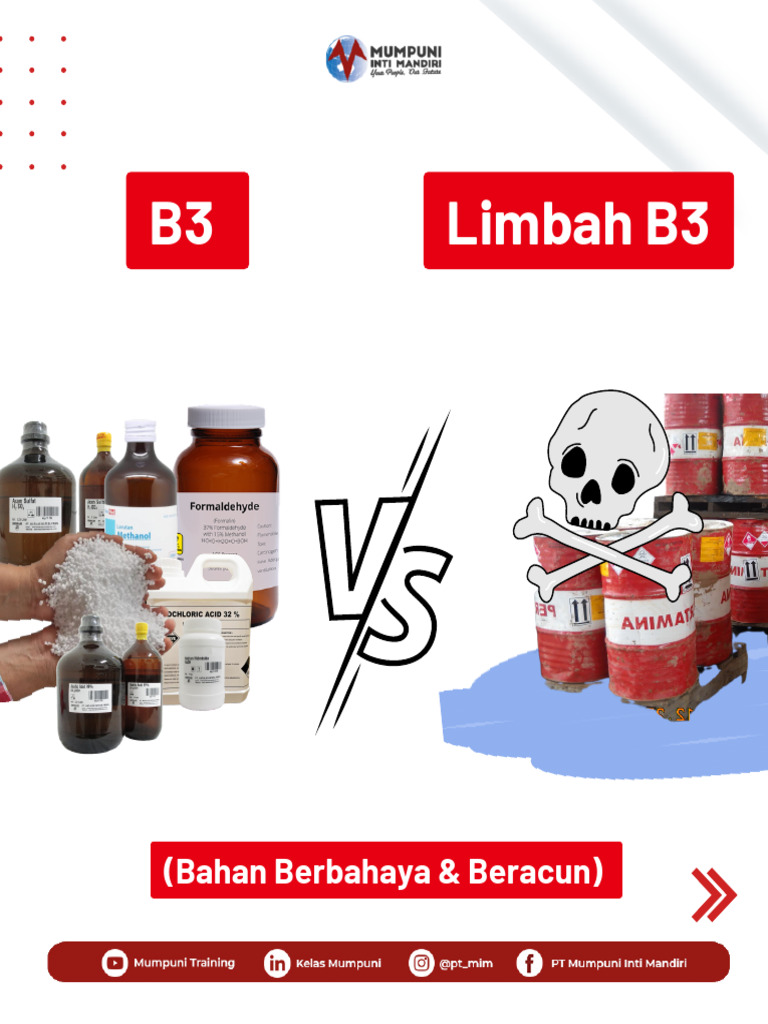 b3 Vs Limbah b3 | PDF