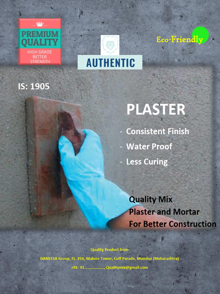 Plaster Detail | PDF | Plaster | Mortar (Masonry)