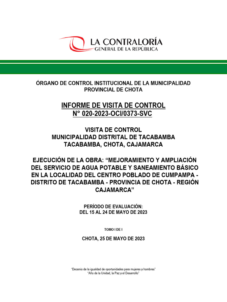Hito de Control | PDF