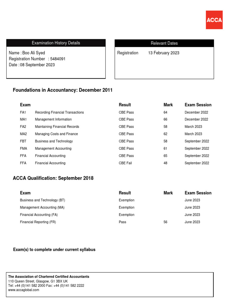 Exam History Transcript 4793135207238272132 | PDF