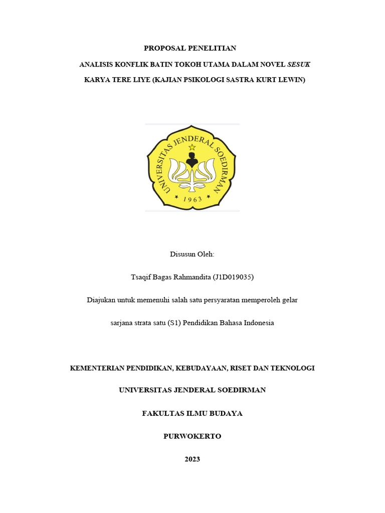 Bismillah Proposal Penelitian Bagas | PDF