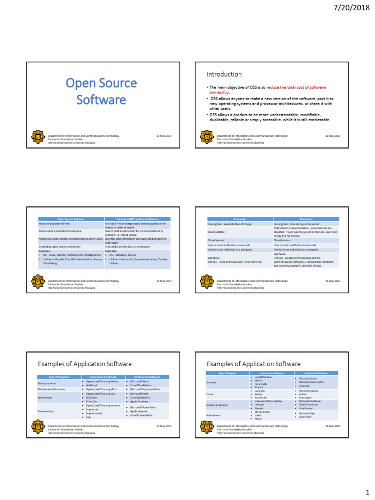 Open Source Software | PDF