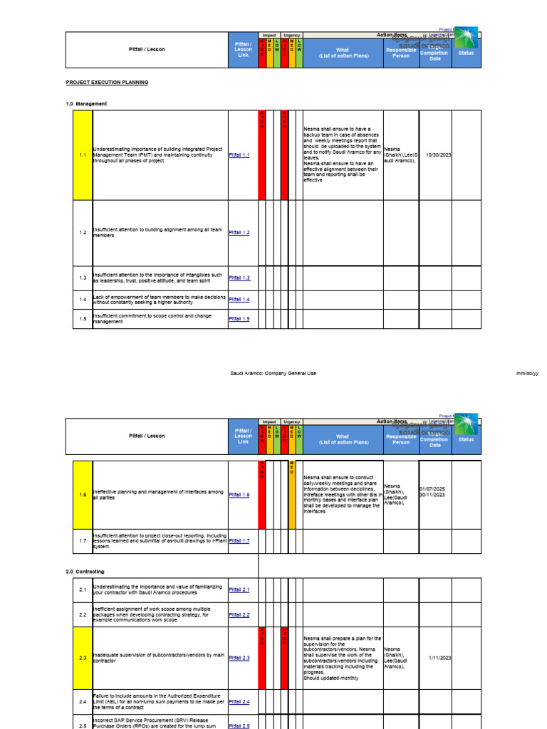 LLI Worksheet For BI-10-00632 Wastewater Transfer Facilities - RTR | PDF