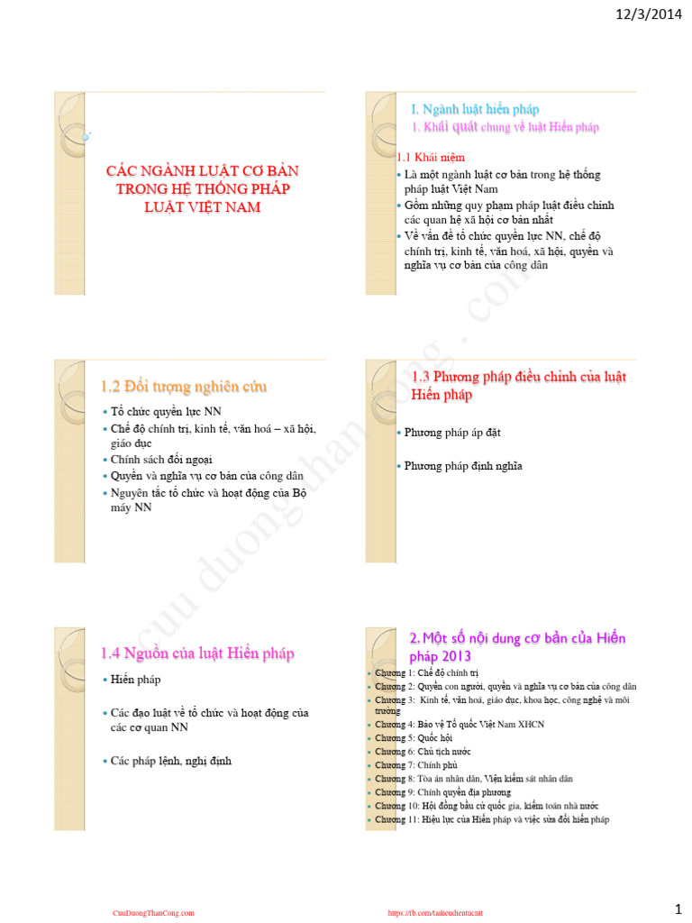 Phap-Luat-Dai-Cuong - Luu-Minh-Sang - PLDC - Bai-7-Cac-Nganh-Luat-Co-Ban-Trong-He-Thong-Phap ...