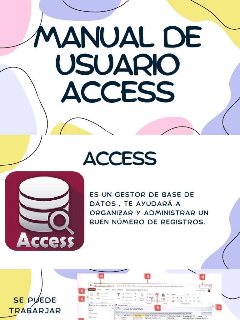 Guía Completa de Microsoft Access | PDF | Microsoft Excel | Bases de datos