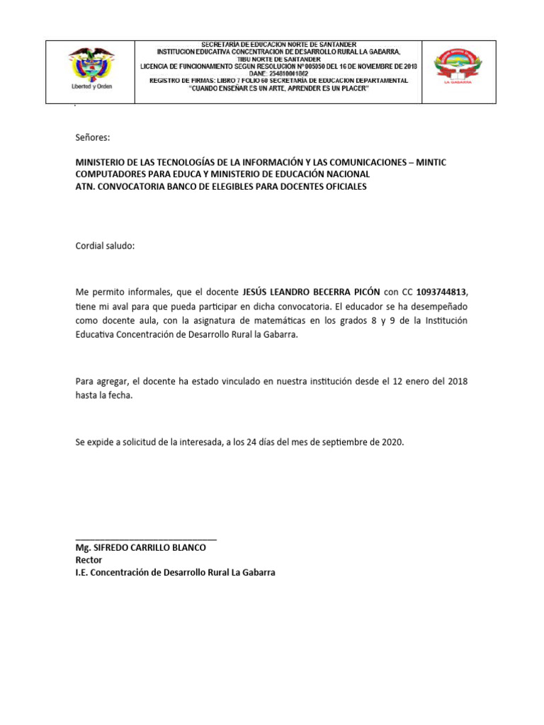 Carta Modelo: Cómo Ejecutar Un Aval De Forma Efectiva – XRWX