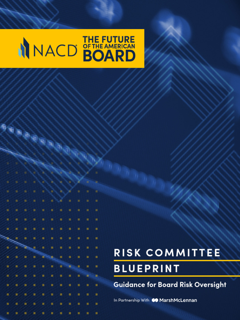 Guidance For Board Risk Oversight | PDF | Risk | Governance