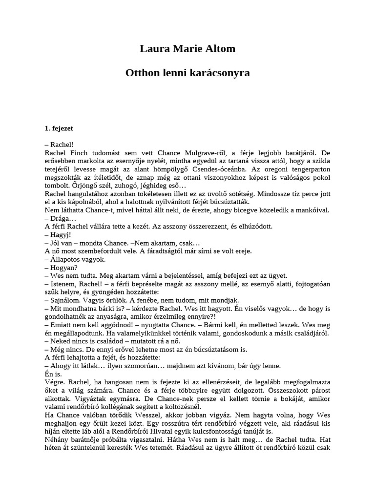 E-Harlequin 05 - Laura Marie Altom - Otthon Lenni Karácsonyra | PDF