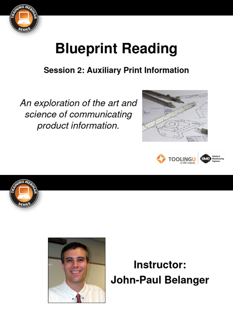 Blueprint Reading Series Part 2 All Slides | PDF