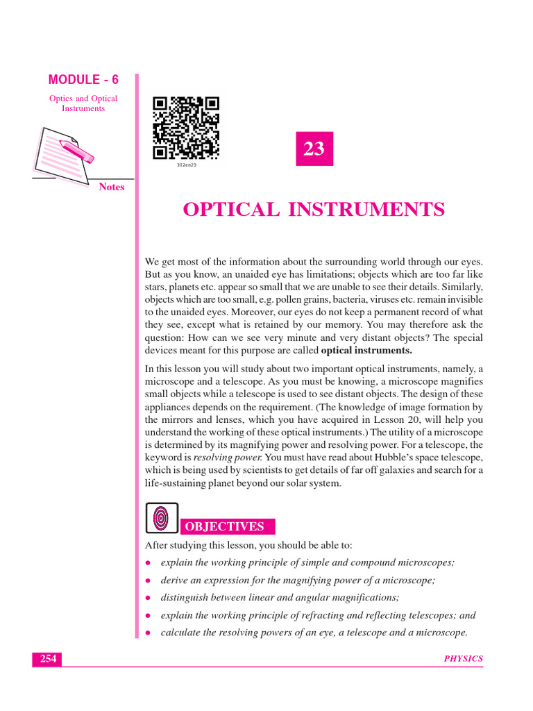 Optics | PDF