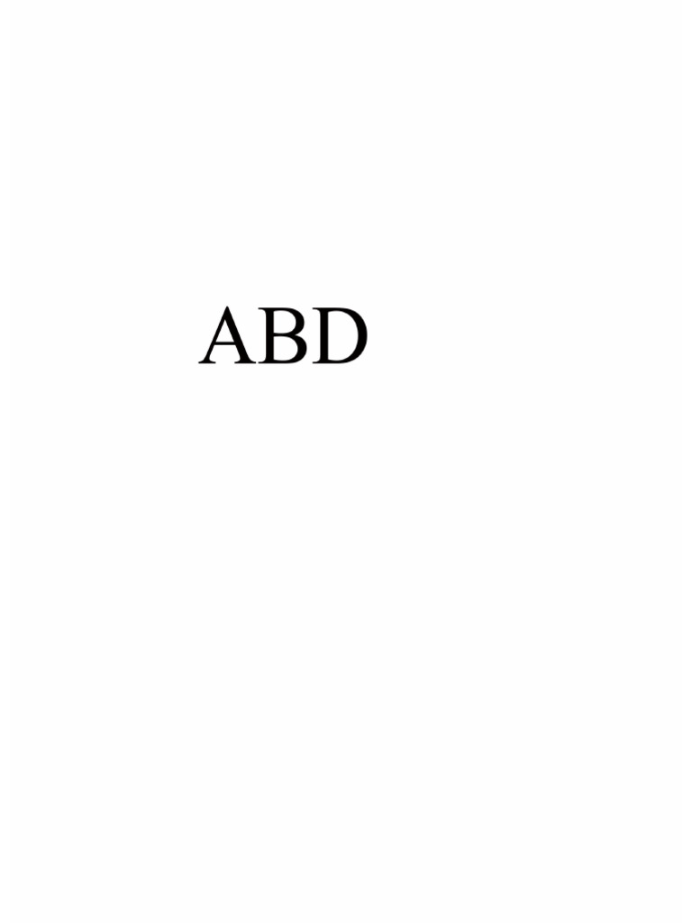 ABD | PDF
