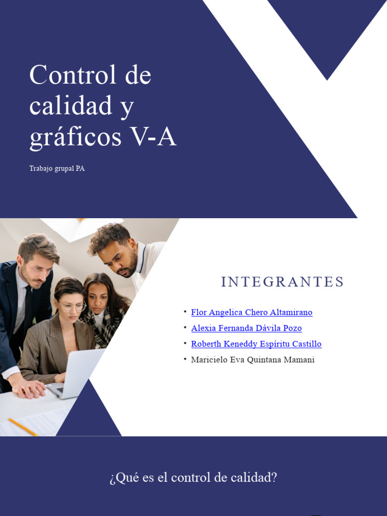 Control de Calidad y Gráficos v-A | PDF
