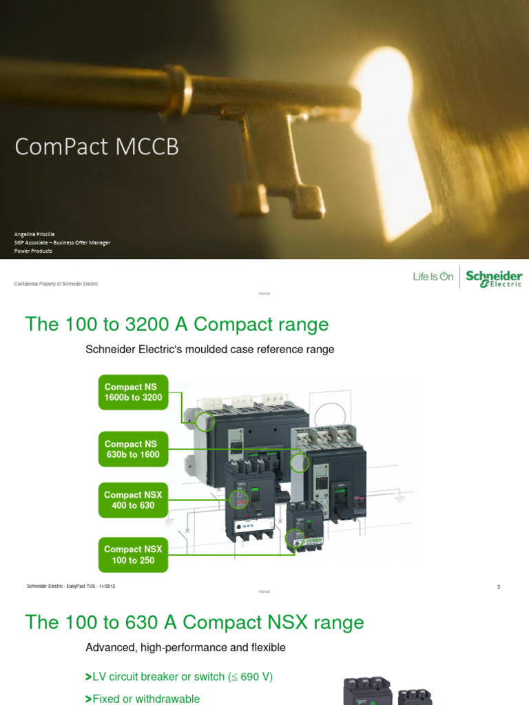 Compact MCCB | PDF | Electrical Connector | Electric Power