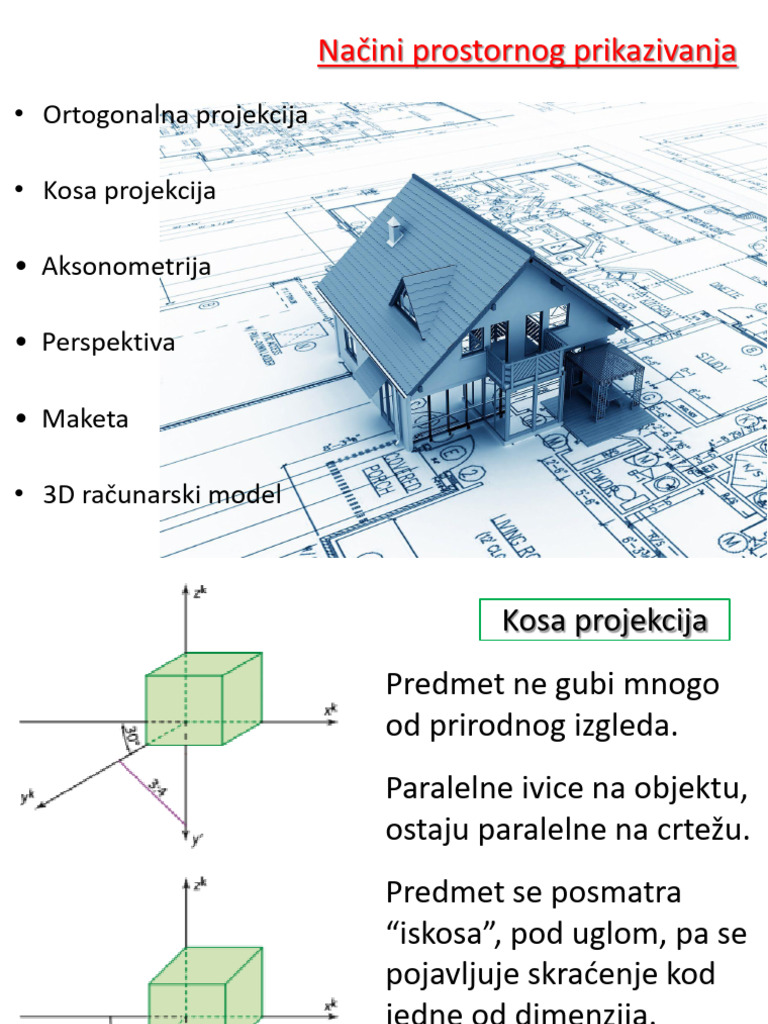 Tehničko Crtanje Predavanja | PDF