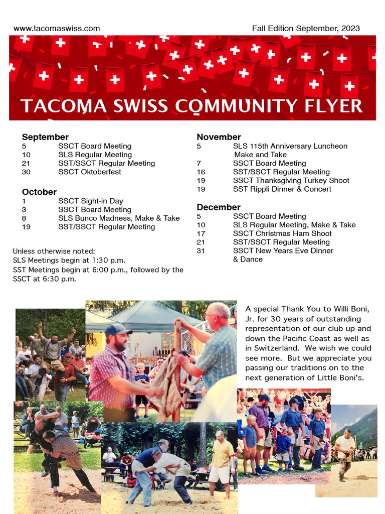 September Email Flyer 2023 | PDF | Lunch | Cuisine