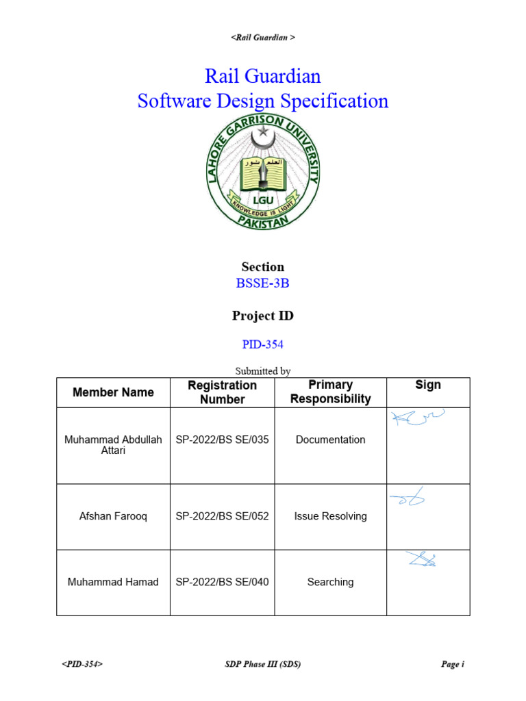 Railway Safety System Design | PDF | Business | Computers