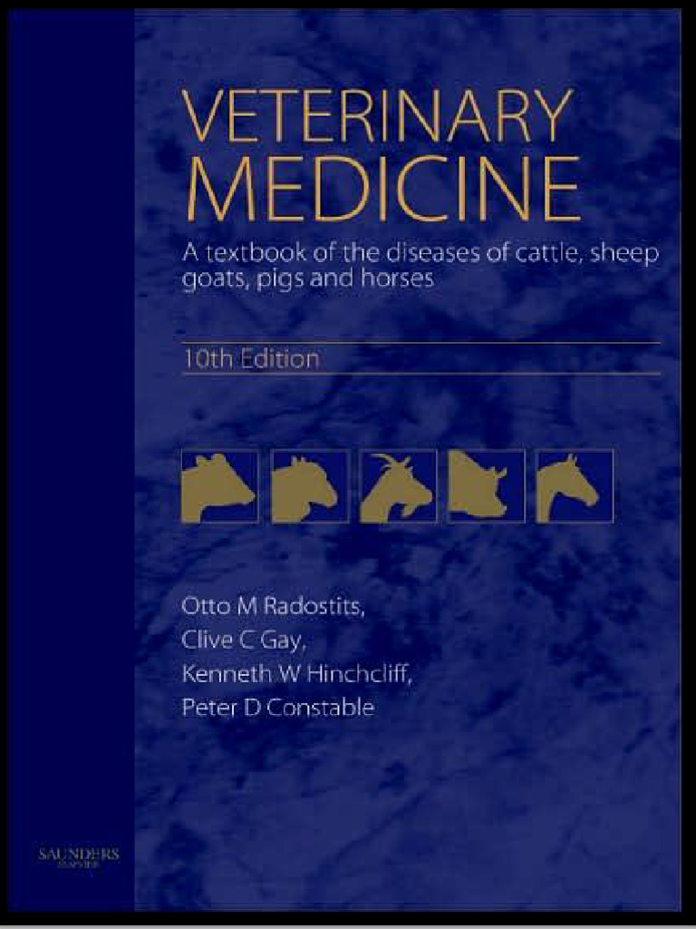 Veterinary Medicine 10th Edition - RADOSTITS-1-59 | PDF