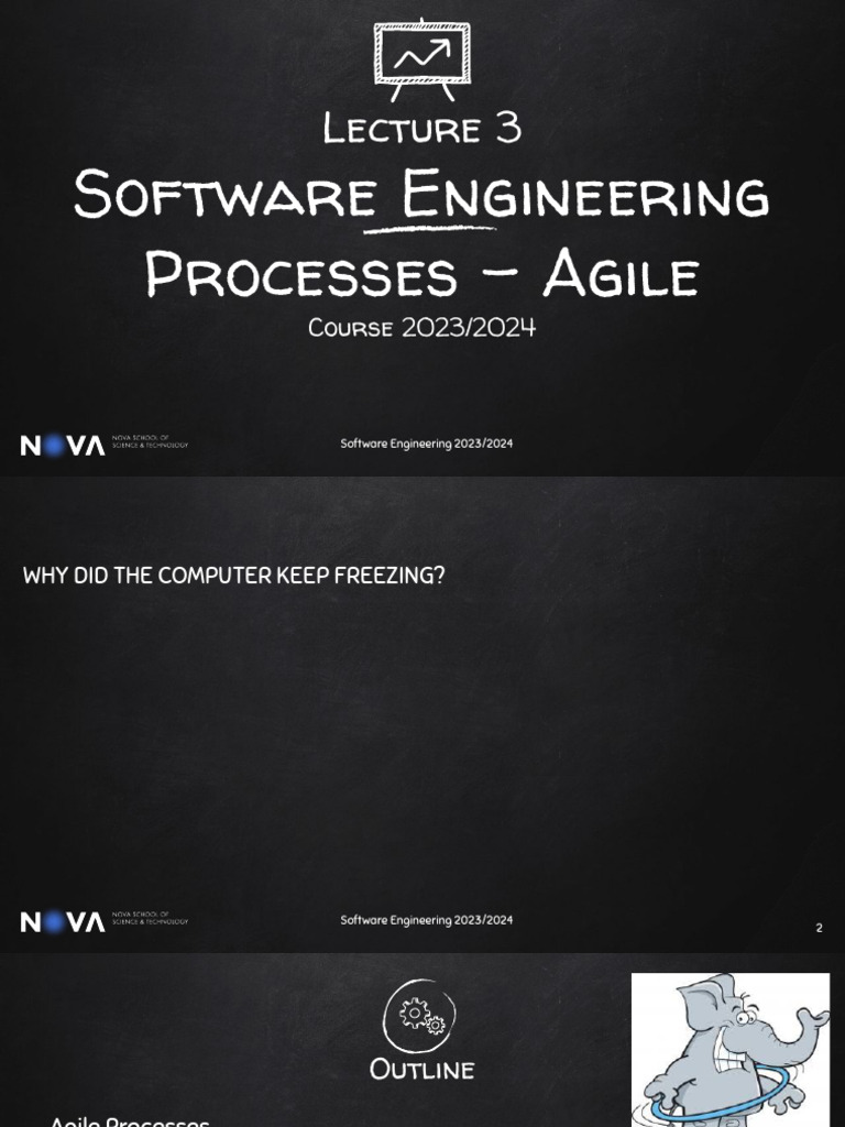 Lecture 3 - Scrum and DevOps - 2023-2024 | PDF | Scrum (Software Development) | Agile Software ...