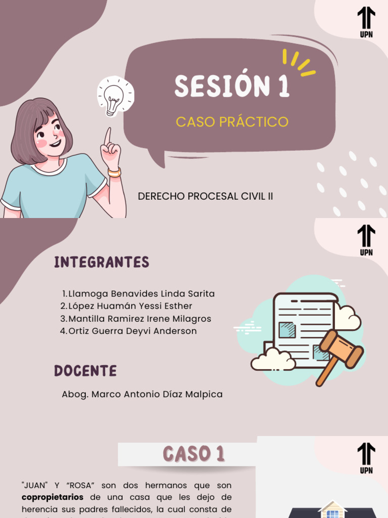 Sesión 1 - DPC2 | PDF | Demanda judicial | Principios éticos
