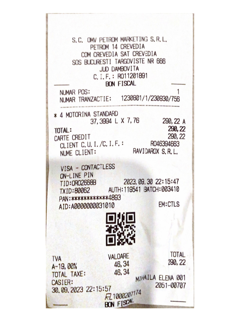 Bon Motorina 30.09.2023 | PDF