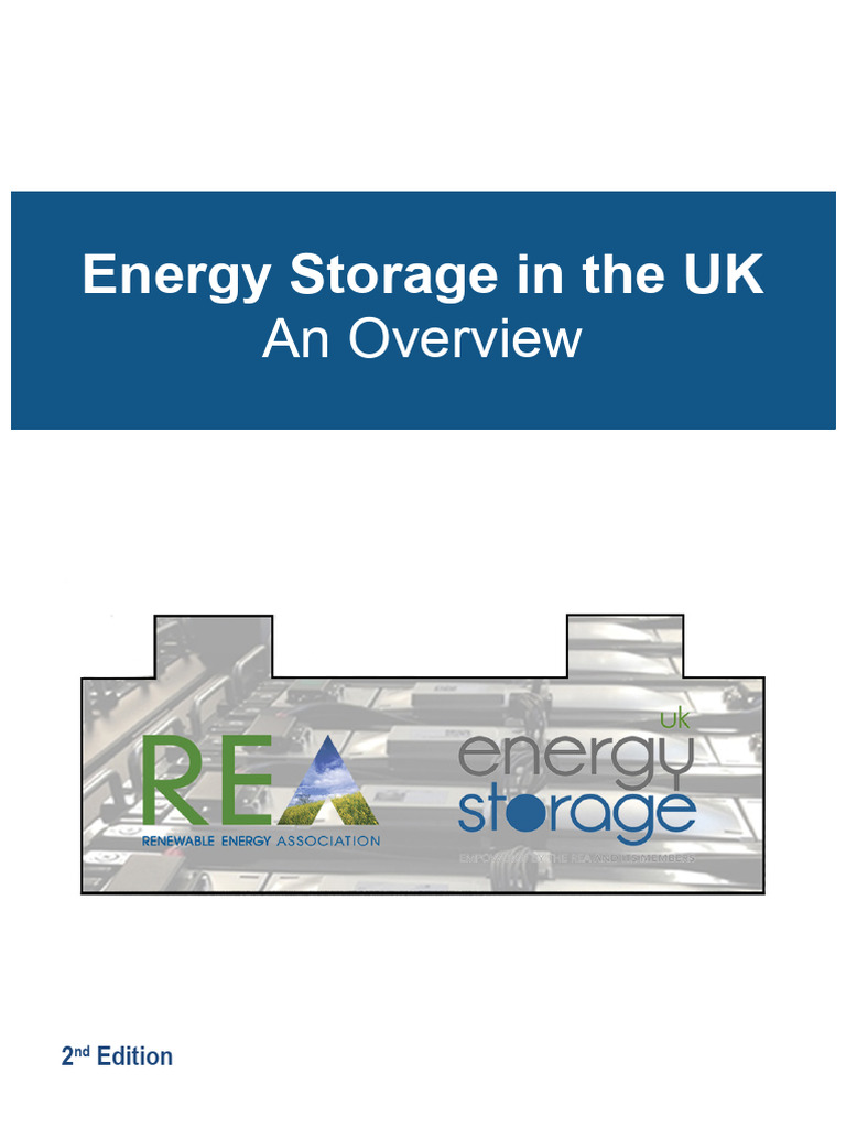 UK Energy Storage Overview 2016 | PDF | Science & Mathematics | Computers