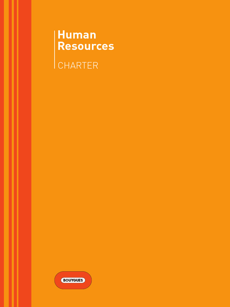Bouygues HR Charter: Respect, Trust, Fairness | PDF