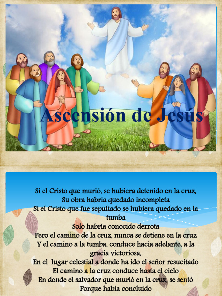 La Ascencion de Jesus Confirma | PDF