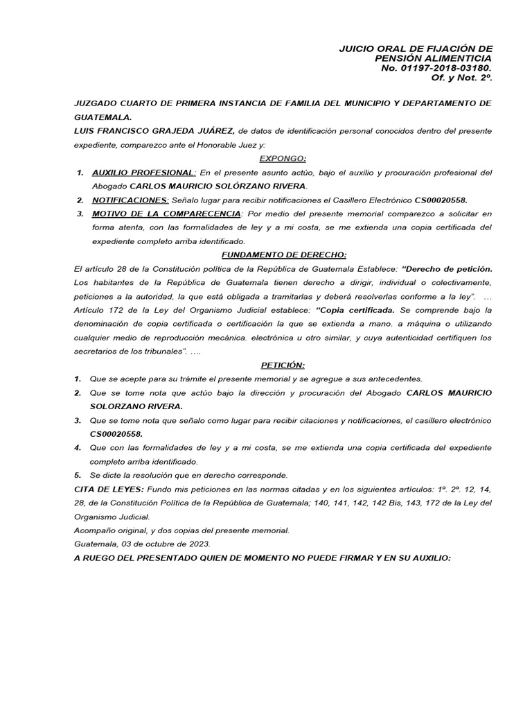 CERTIFICACIÓN | PDF | Guatemala | Ley Pública