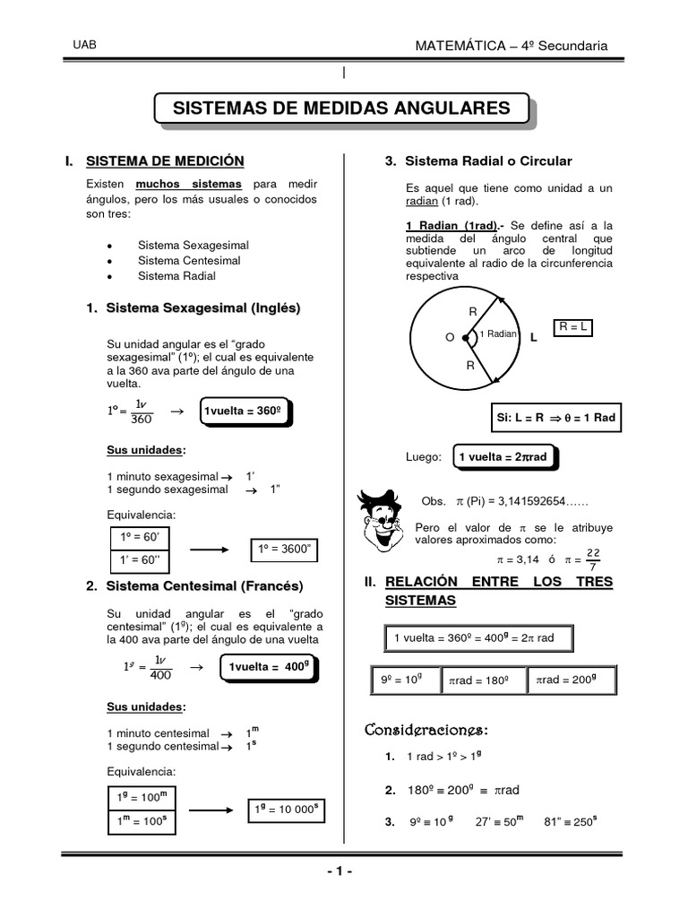Sistemas Angulares | PDF
