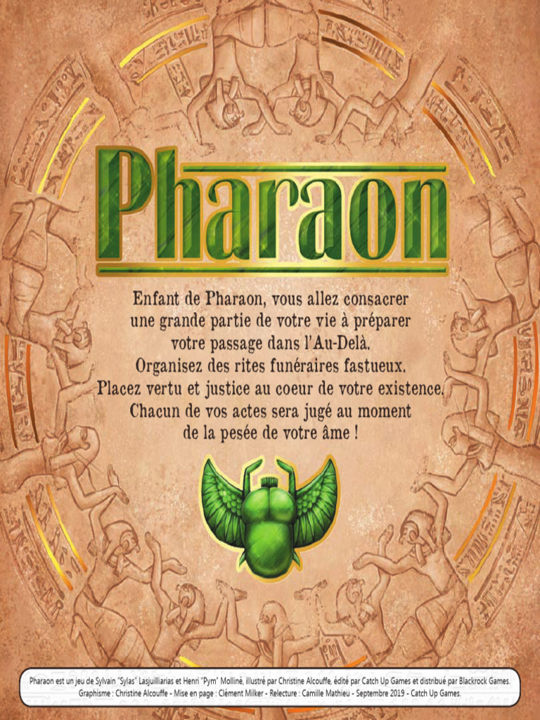 Pharaon Regles FR | PDF