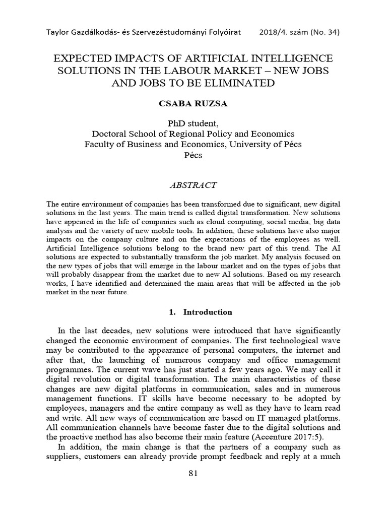 Keczerg, Journal Editor, Ruzsa Csaba | PDF