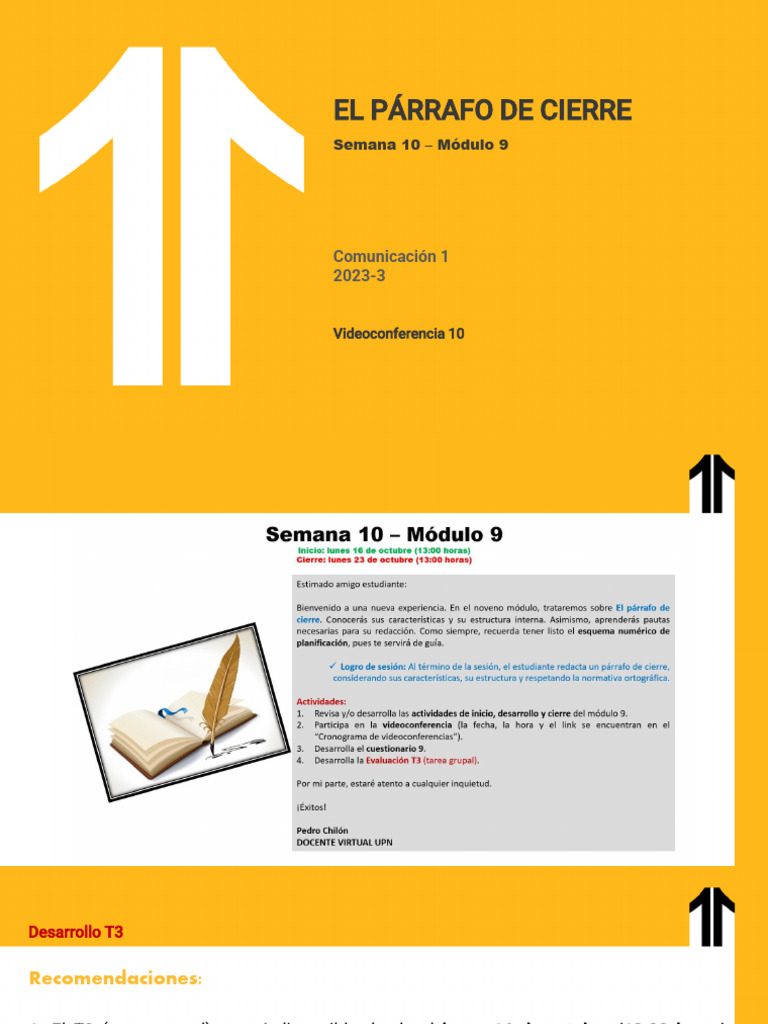 Estructura y Ejemplos de Cierre Textual | PDF | Información ...