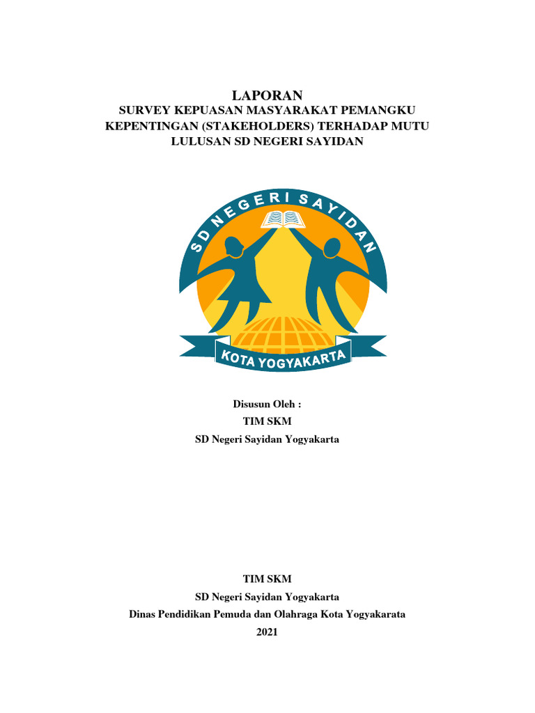 Laporan Survei Kepuasan Masyarakat | PDF