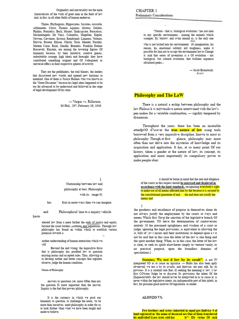 Philosophy-Of-Law-David-Robert-Aquino - SUBJECT REFERENCE | PDF