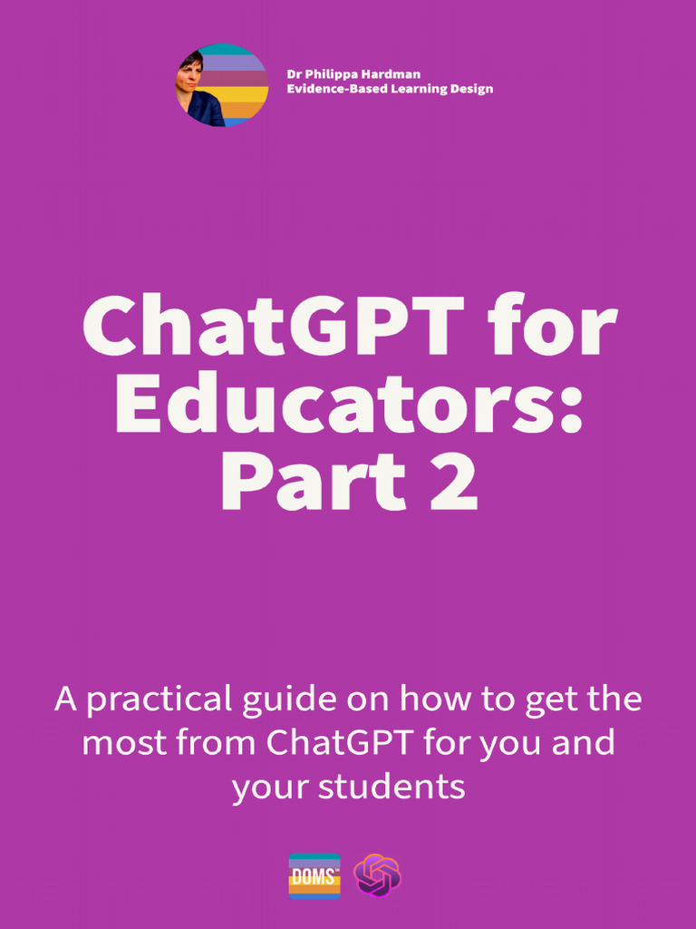 ChatGPT For Educators Part 2 1677344154 | PDF