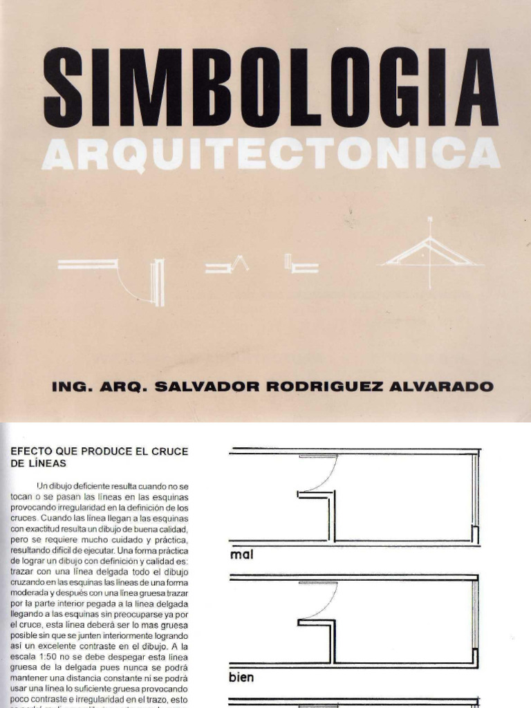 Simbología Arquitectónica-1 | PDF