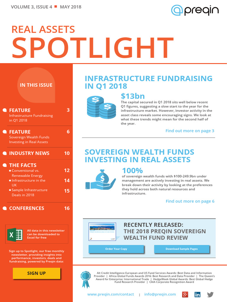 Preqin Real Assets Spotlight May 2018 | PDF