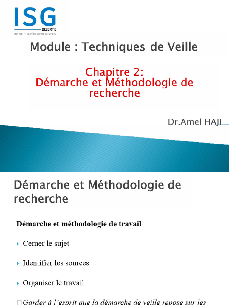 Méthodologie de Recherche Scientifique | PDF | Ordinateurs