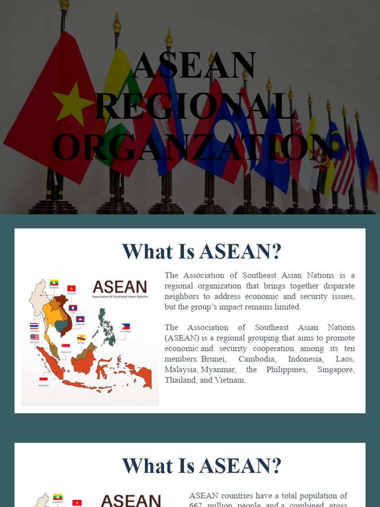 Asean Regional Organization | PDF