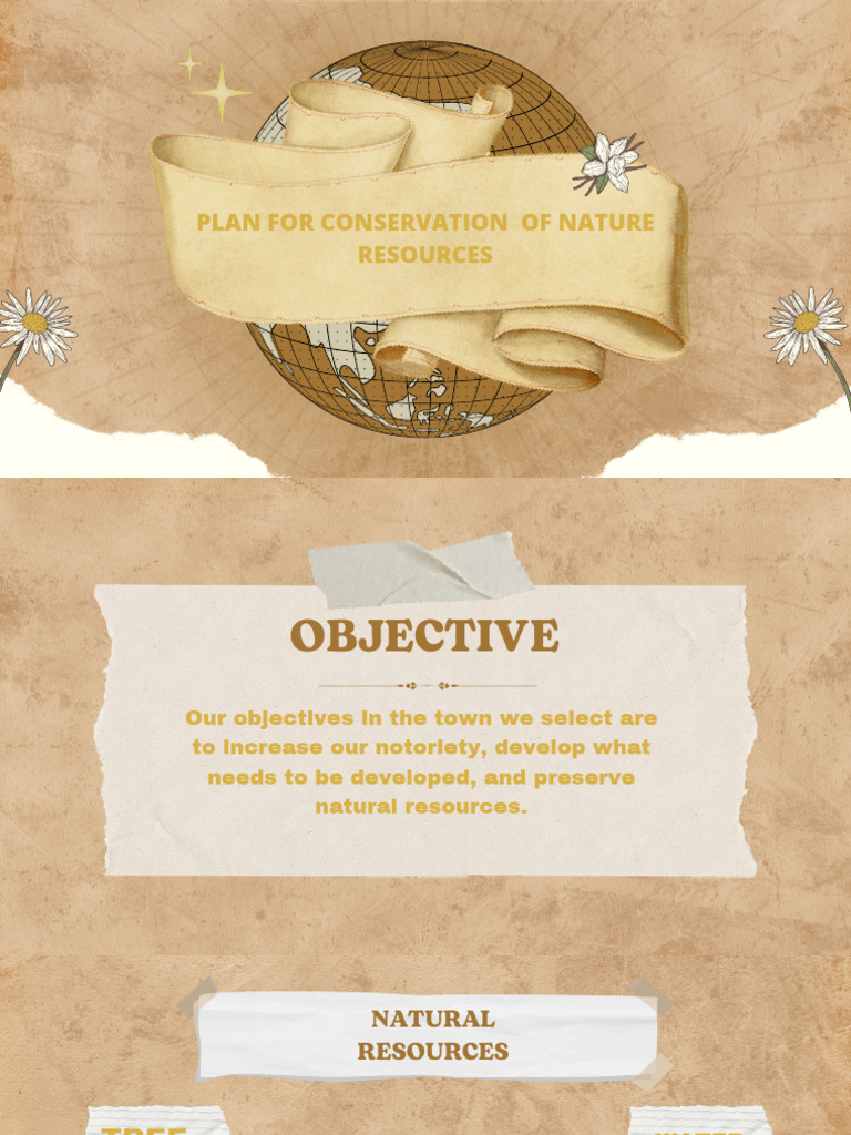 Conservation Plan for Natural Resources | PDF | Science & Mathematics