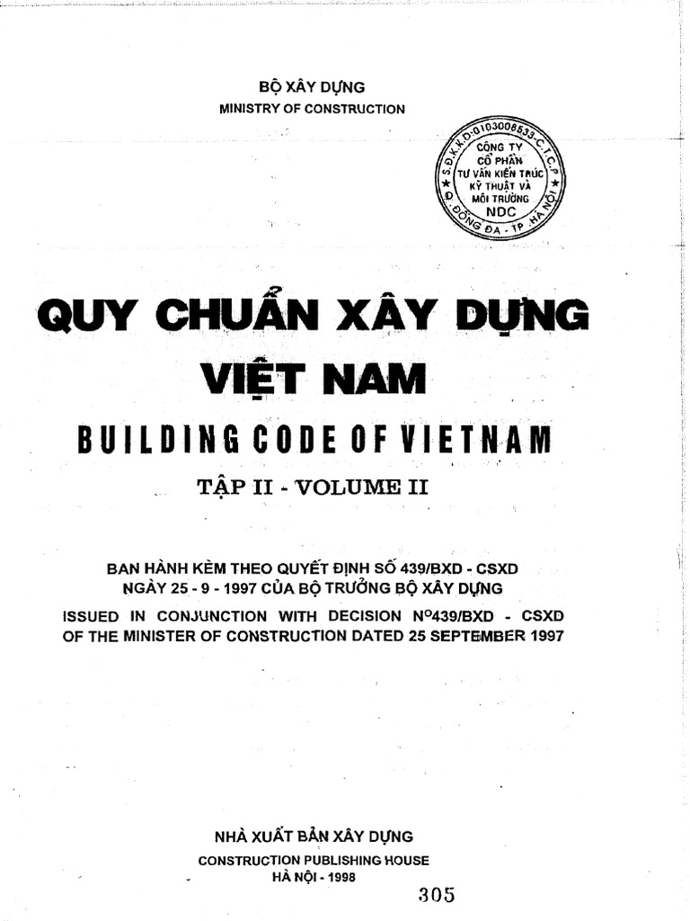 Building Code of Vietnam-2 - OCR | PDF