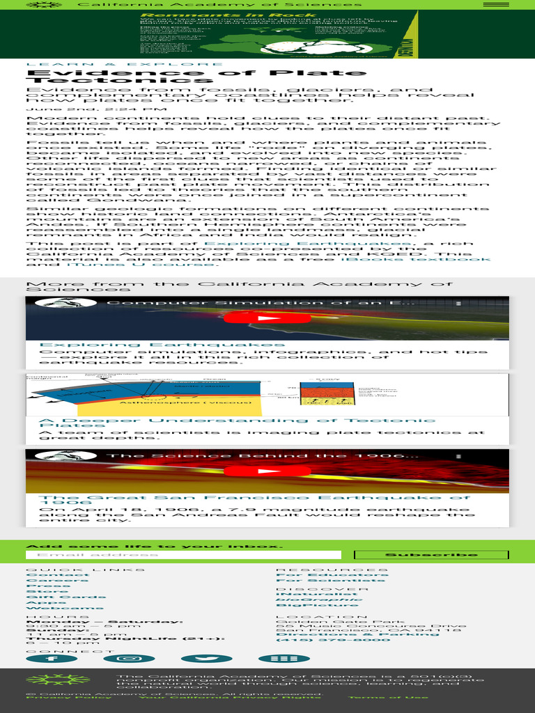 California Academy of Sciences See How All Life Is Connected at The ...