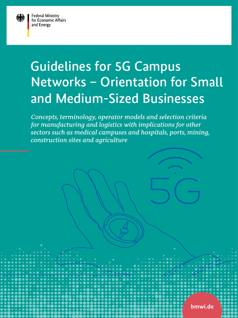 Guidelines For 5g Campus Networks Orientation For Small and Medium ...