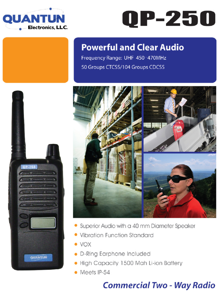QP-250 Brochure English | PDF